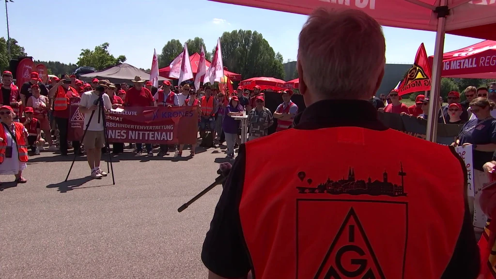 Neustadt an der Donau: Mahle-Beschäftigte treten in unbefristeten ...