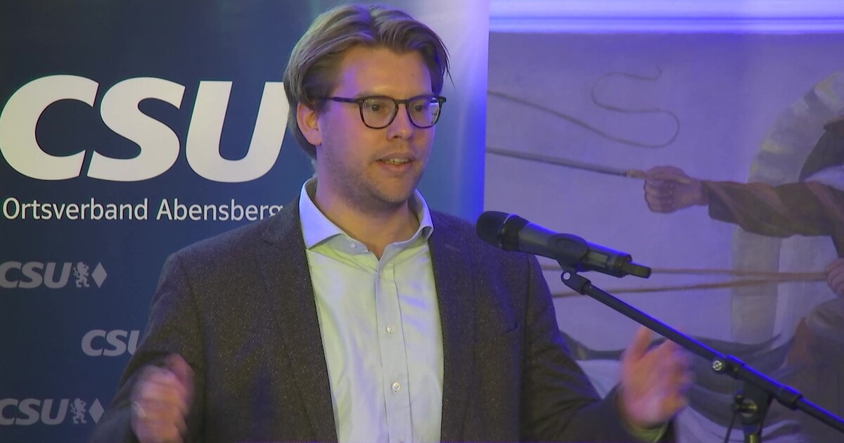 Abensberg: Simon Steber kandidiert für die CSU als Bürgermeister | TVA
